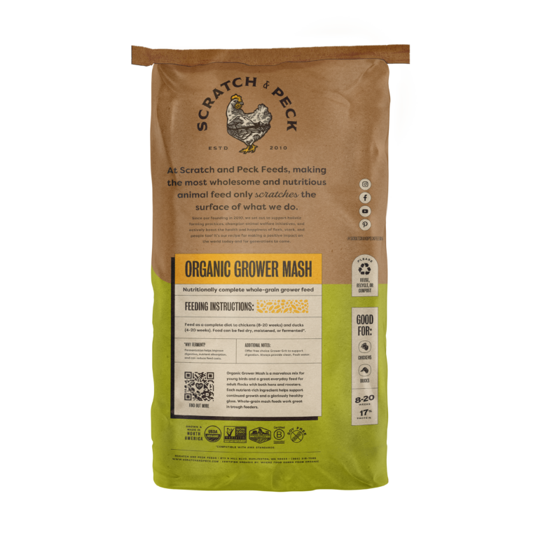 Organic Grower Mash - Scratch & Peck Feeds