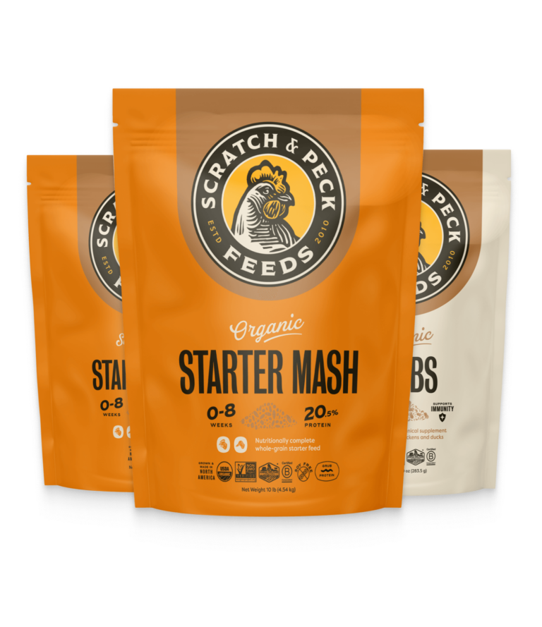 Organic Layer Mash 16% - Scratch & Peck Feeds