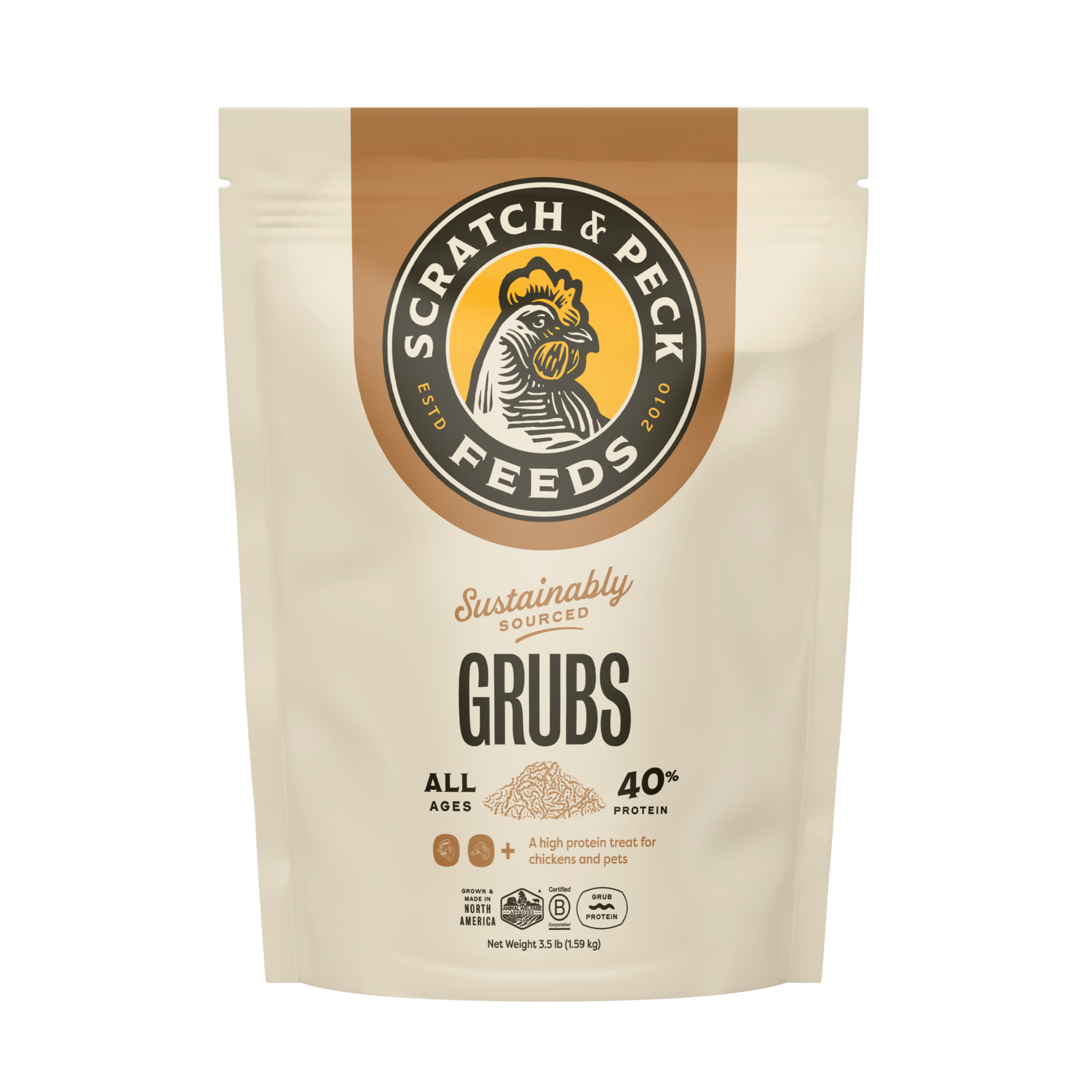 Organic Starter Mash - Scratch & Peck Feeds