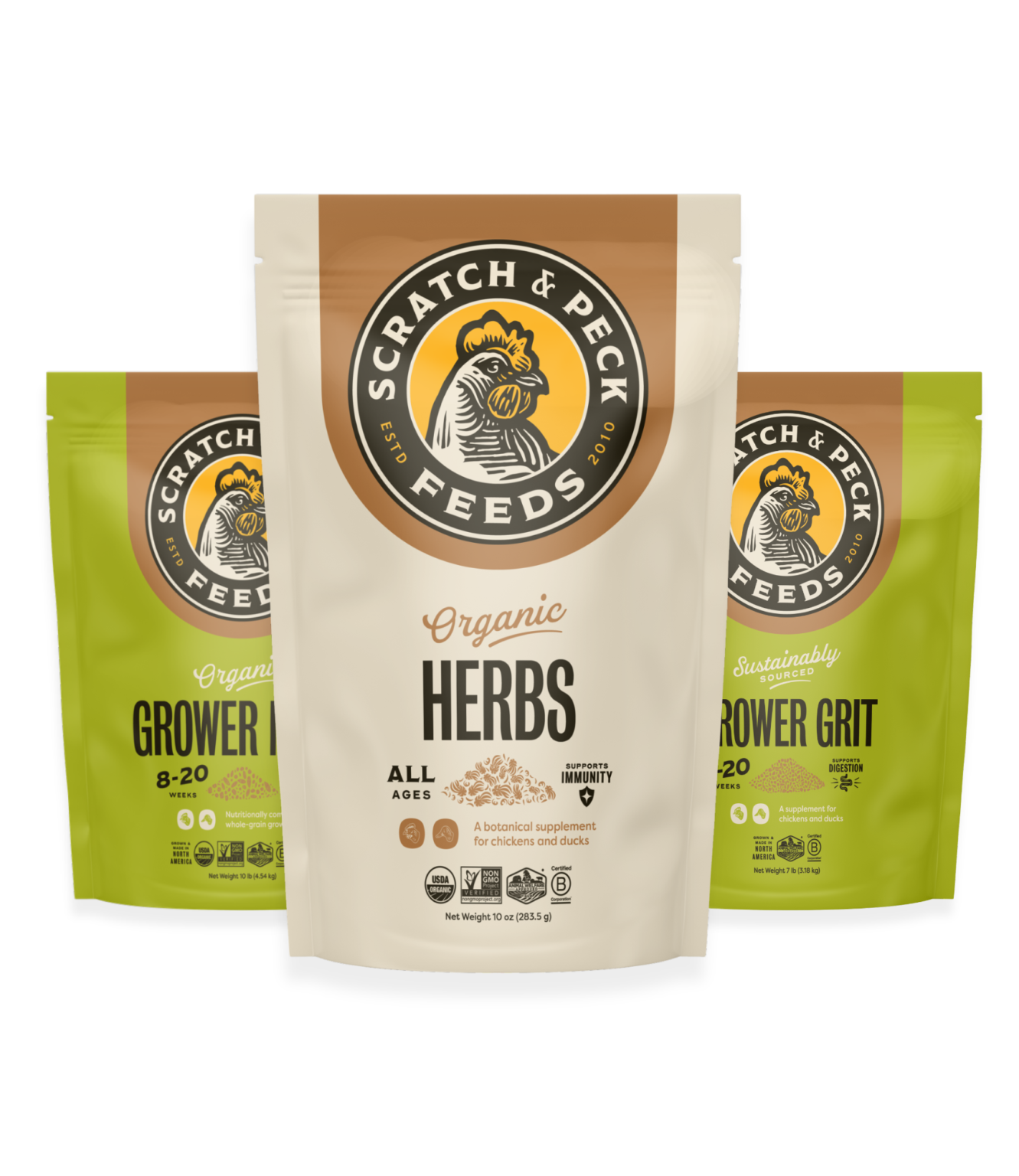Grower Mash Bundle - Scratch & Peck Feeds