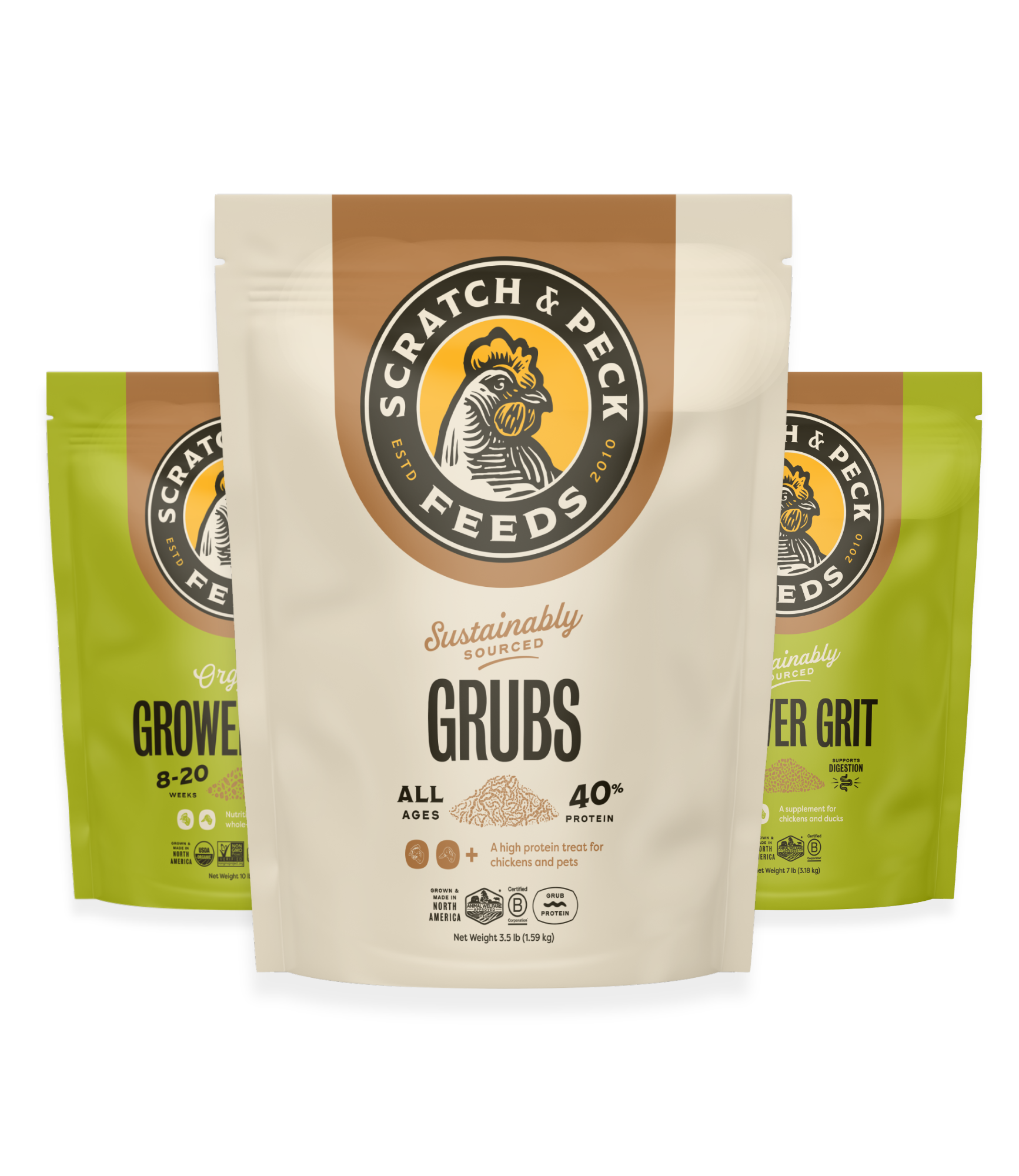 Grower Mash Bundle - Scratch & Peck Feeds