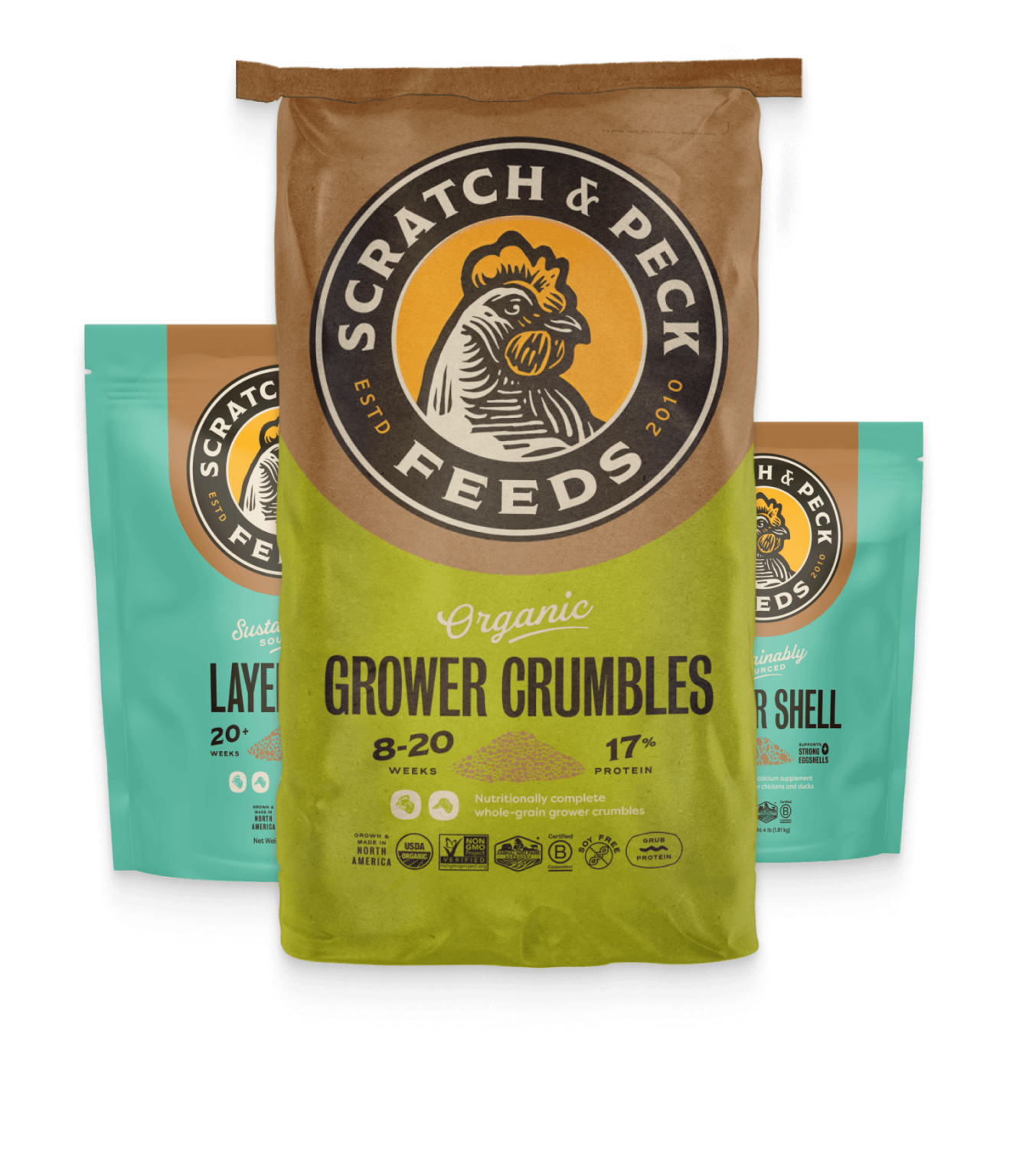 Chickens & Ducks - Scratch & Peck Feeds